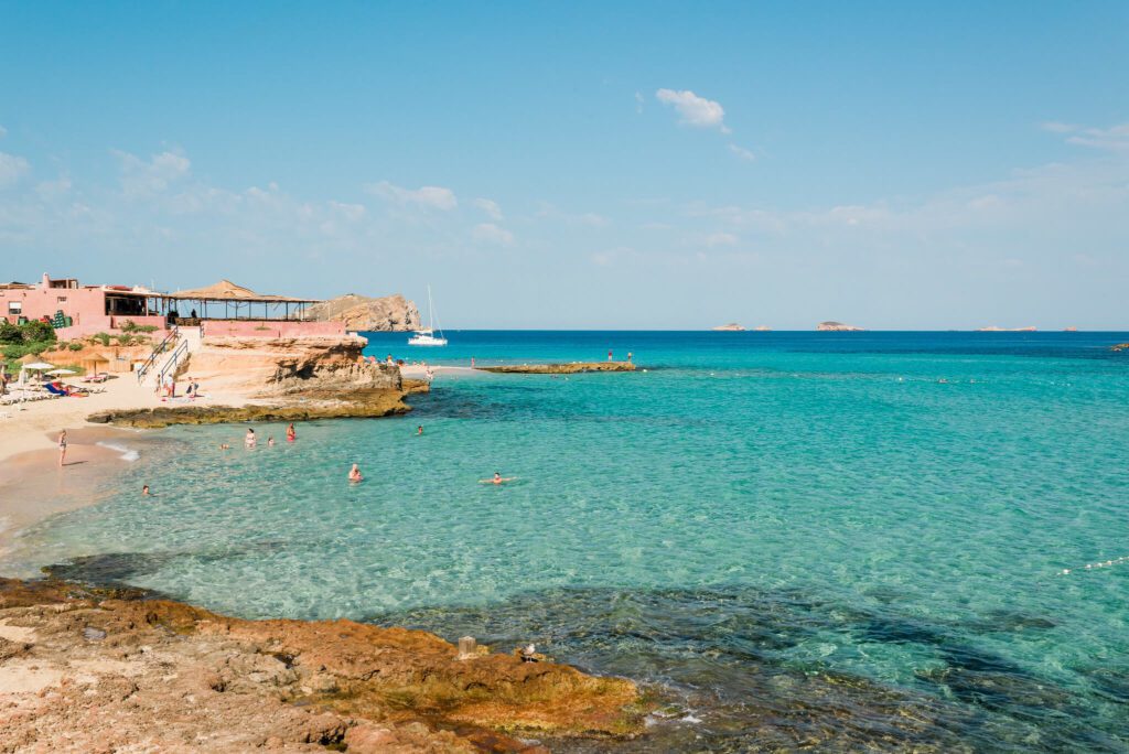 WHITE IBIZA Beaches — Cala Conta