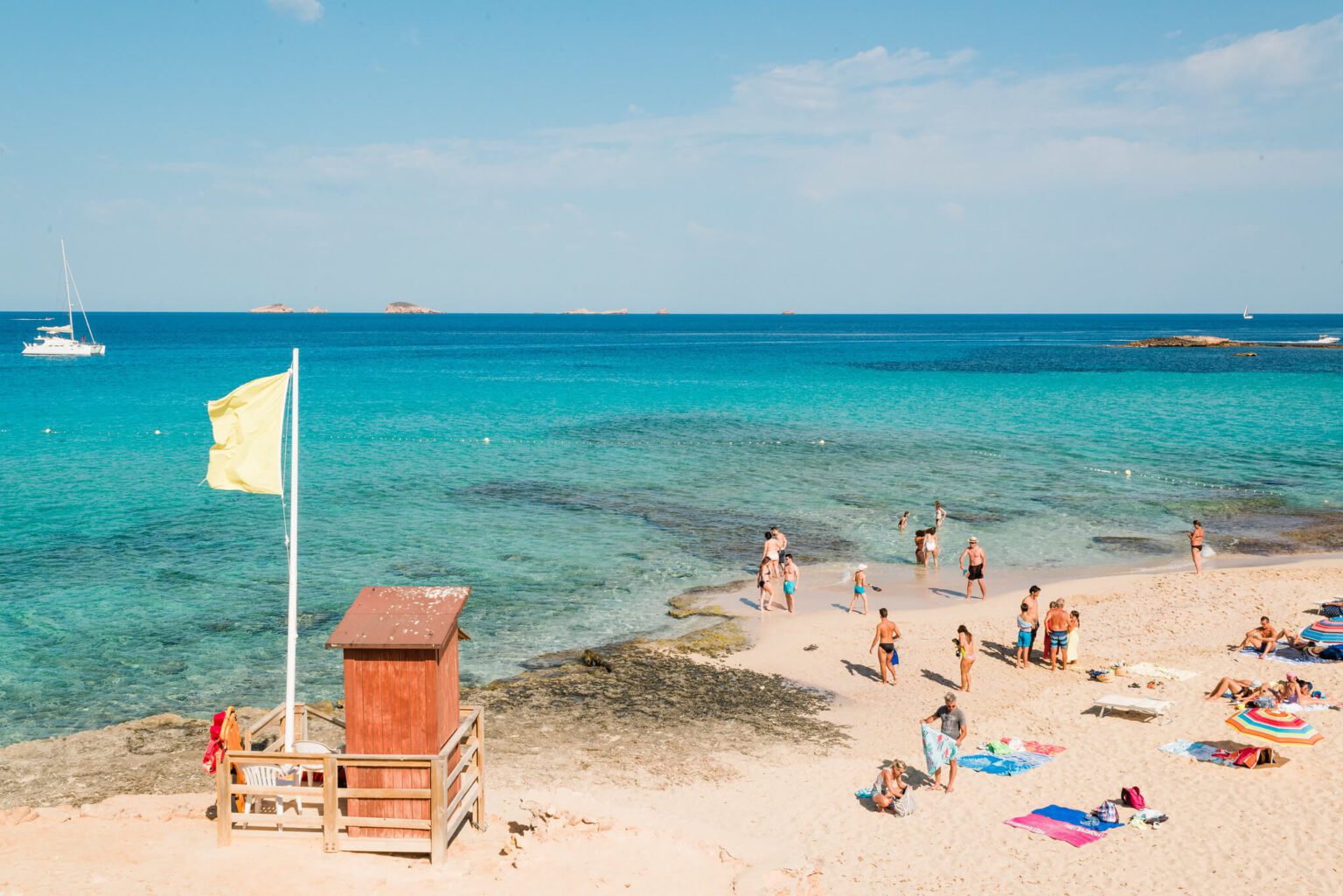 WHITE IBIZA Beaches — Cala Conta